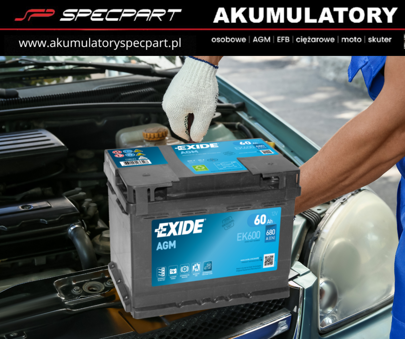 Akumulatory Warszawa Modlińska - SPECPART akumulatory